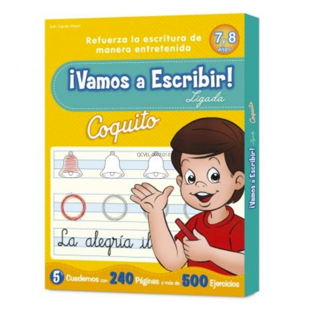 Pack Vamos a Escribir Ligada Coquito