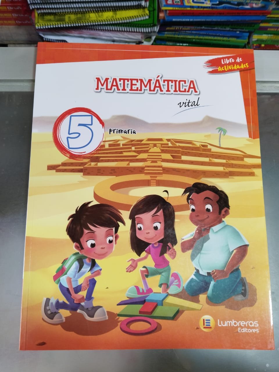 Libro de actividades Vital 5to grado primaria Lumbreras