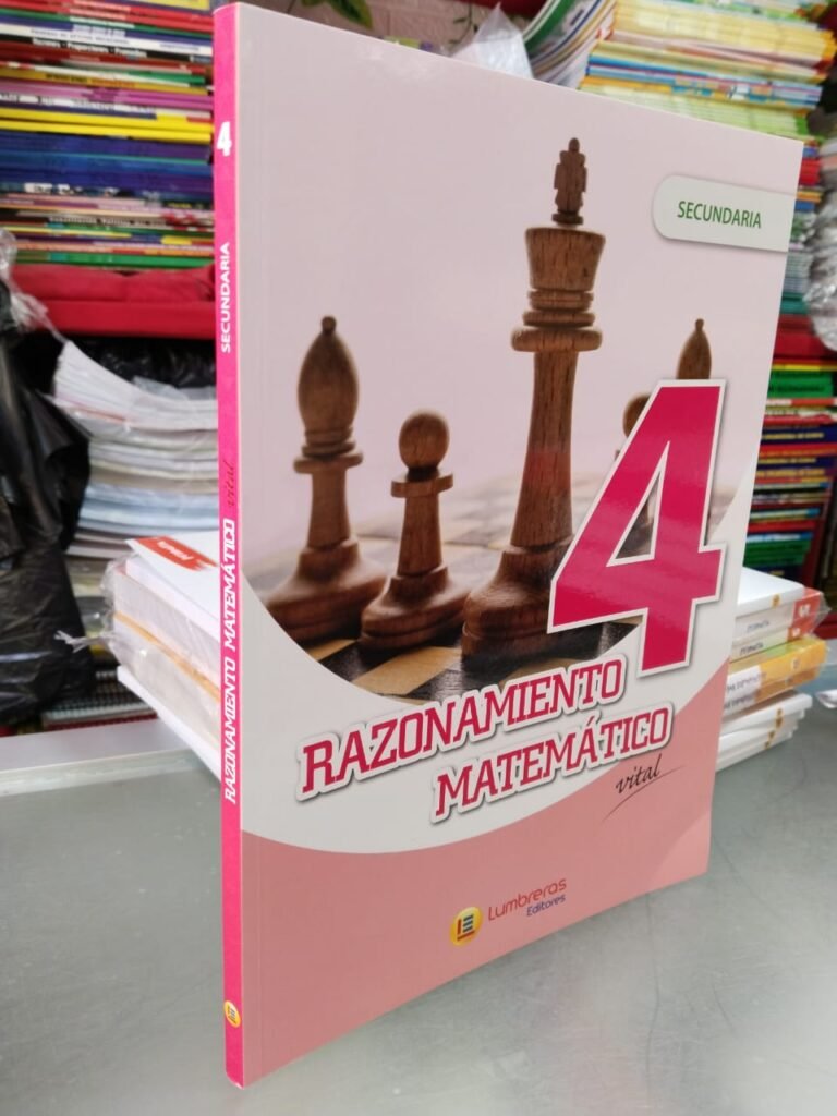 Pack Matemática Vital 4to grado Secundaria (3 Libros) Lumbreras