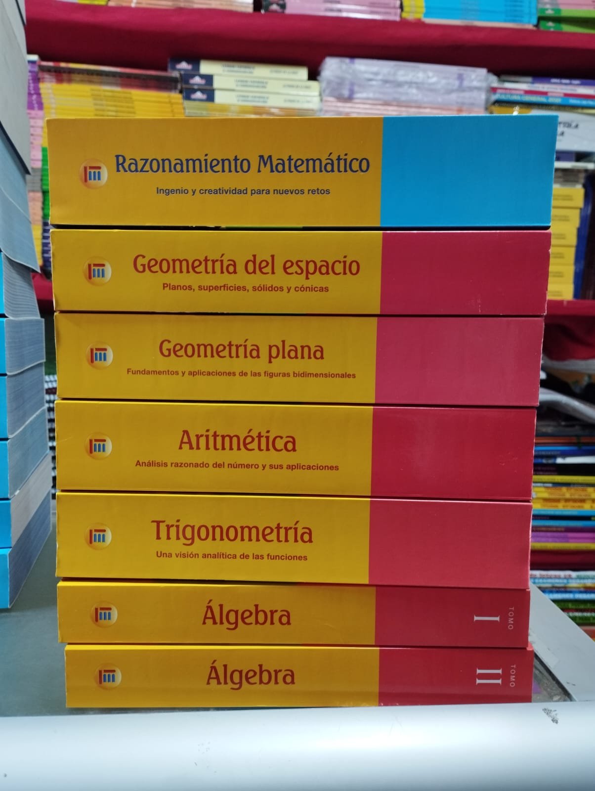 Colección de Matemática (7 Libros) | Lumbreras Editores