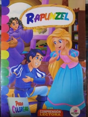 Rapunzel - Coloreo A4 CB